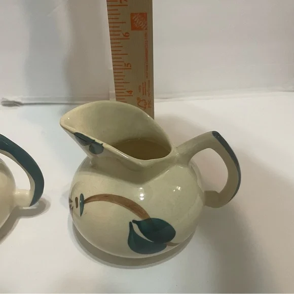 Purinton Slip Ware | Dining | 4mini Creamer Pitcher Set Ceramic ...